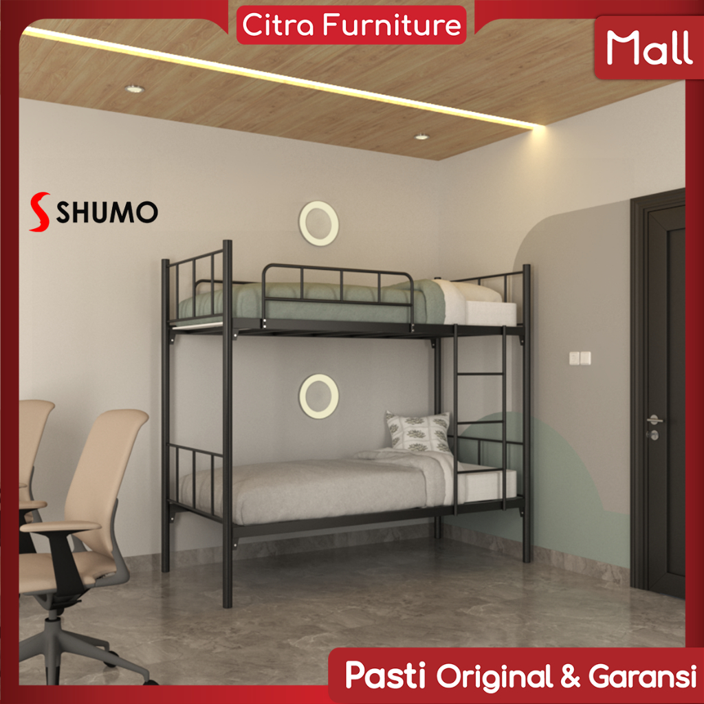 Jual Citra Furniture SHUMO ® Ranjang Besi Tingkat 2 Susun Triplek ...
