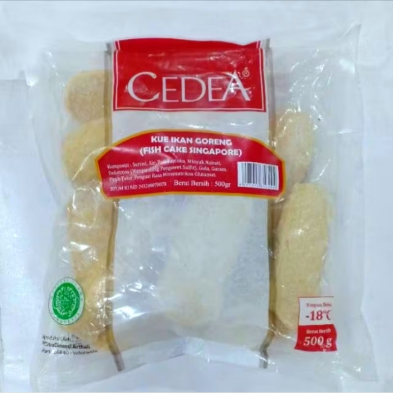 Jual CEDEA fried fish cake (kue ikan goreng) 500gr | Shopee Indonesia