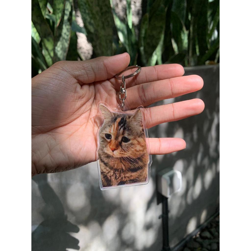 Jual [Custom] Ganci Akrilik Cat Meme Print UV | Shopee Indonesia