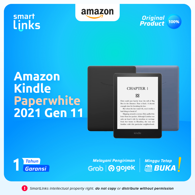 Jual Amazon All New Kindle Paperwhite 11th Gen 2021 Display Adjustable ...