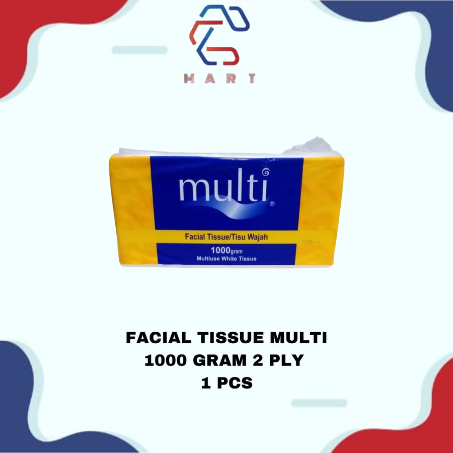 Jual Facial Tissue Multi 1000 Gram 2 Ply - 1 Pcs | Shopee Indonesia