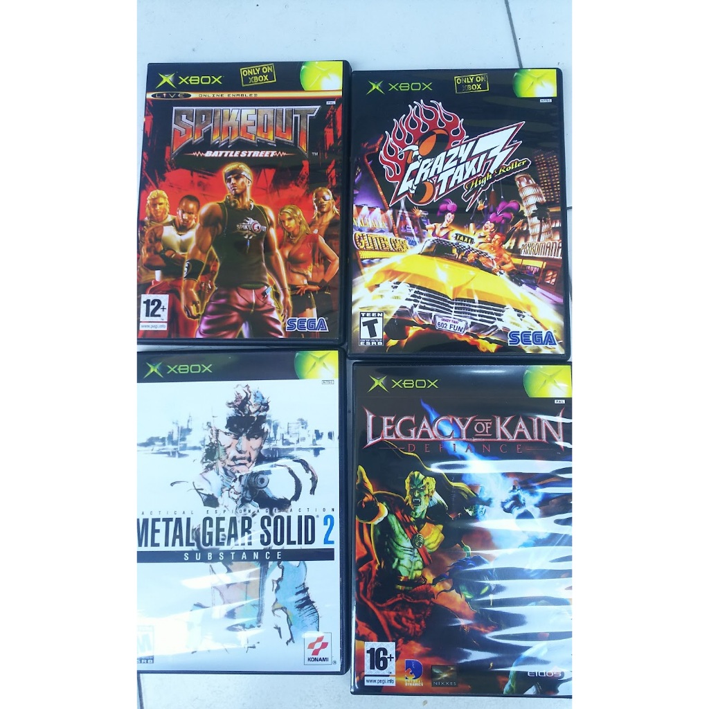 Jual CD Game XBOX Classsic OG Pertama Klasik | Shopee Indonesia