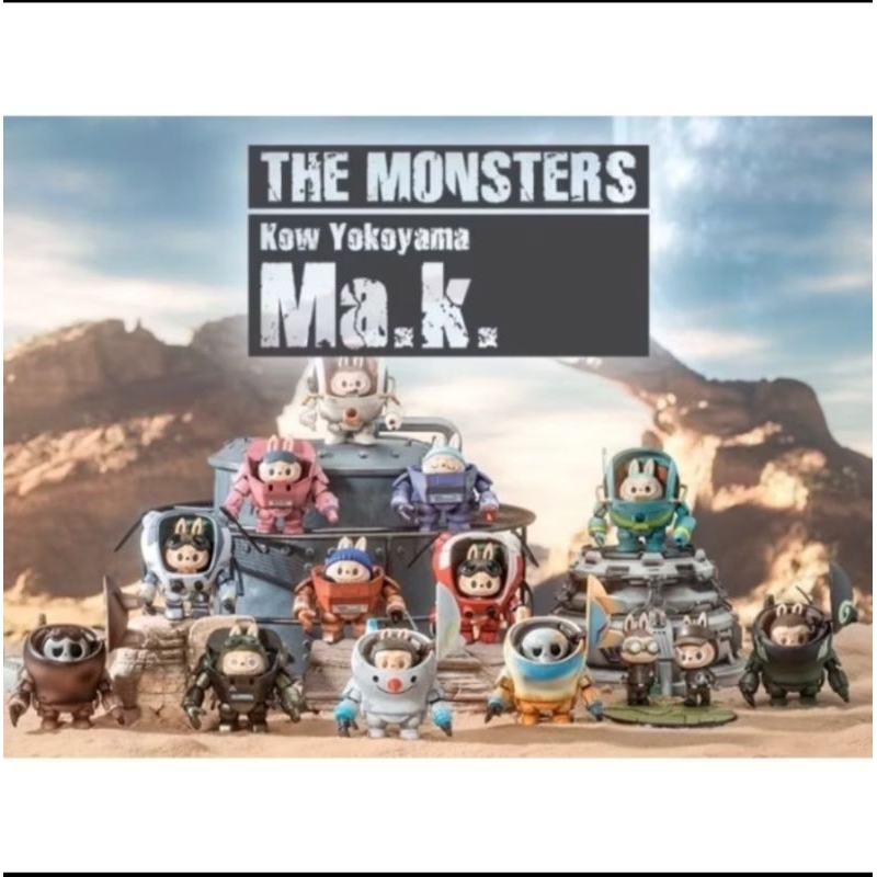 Jual Pop Mart Labubu The Monster Kow Yokoyama Ma.K Blindbox Labubu ...