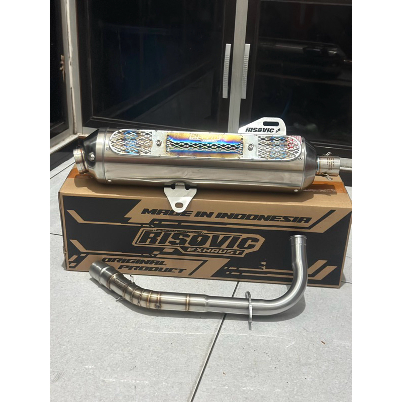 Jual KNALPOT STANDAR RACING TAMENG RISOVIC VARIO AEROX NMAX STYLO ...
