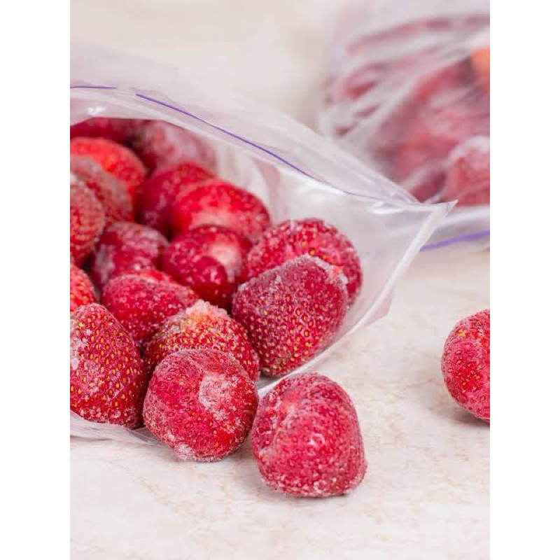 Jual STRAWBERRY FROZEN | STRAWBERRY BEKU | STRAWBERRY ISI 1 kg Grade A ...