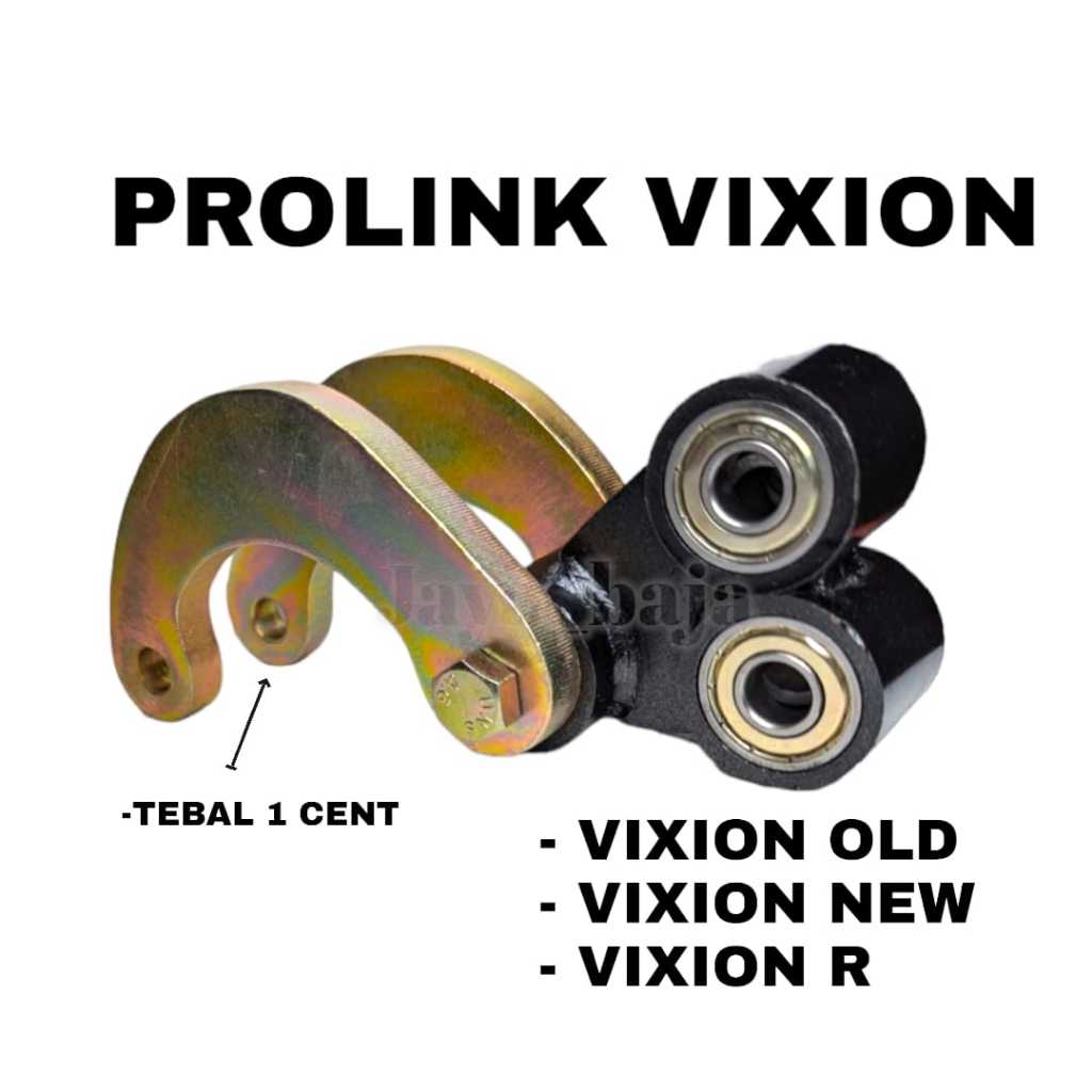 Jual Paket Segitiga Prolink Vixion Plus Conrod Peninggi Shock Belakang Monoshock Vixion Old New ...