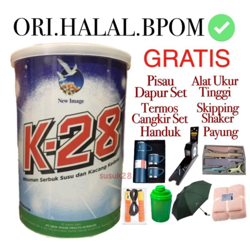 Jual Susu K28 Penambah Tinggi Badan Atlit Voli Gratis Skipping | Shopee Indonesia