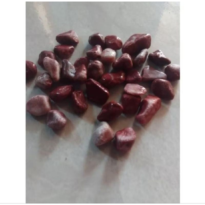 Jual Batu merah red japan 1kg/Batu sikat merah/Batu merah maron/Batu ...