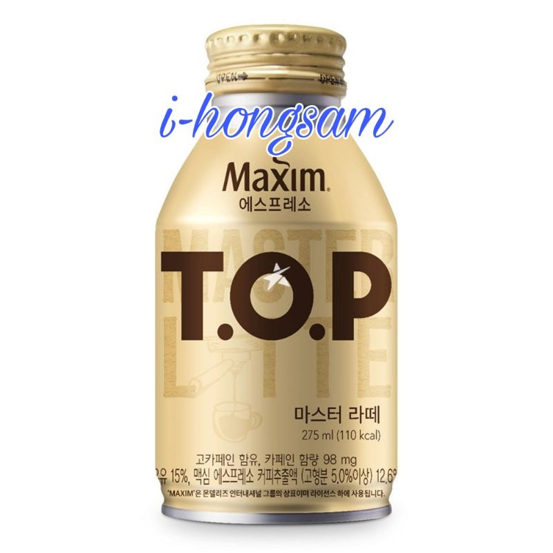 Jual Maxim Top Master Latte (Minuman Kopi Susu) 275ml | Shopee Indonesia