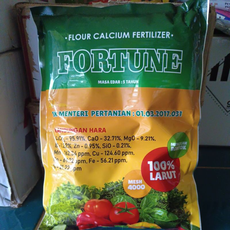Jual Calsium pencegah rontok bunga Fortune 1kg | Shopee Indonesia