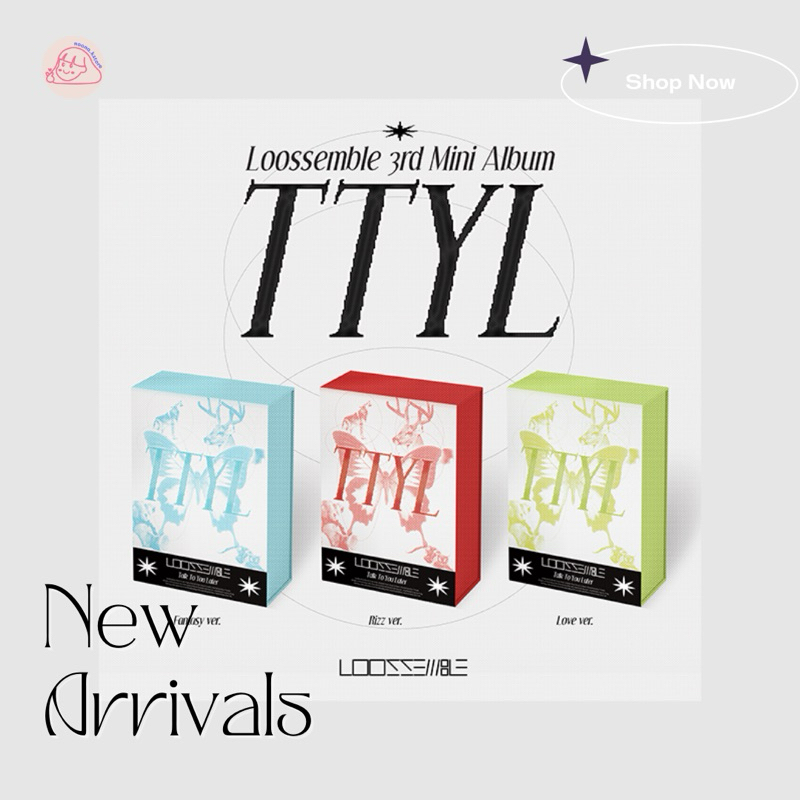 Jual [PO] Loossemble 3rd Mini Album - TTYL (Photobook, Ever Music Album ...
