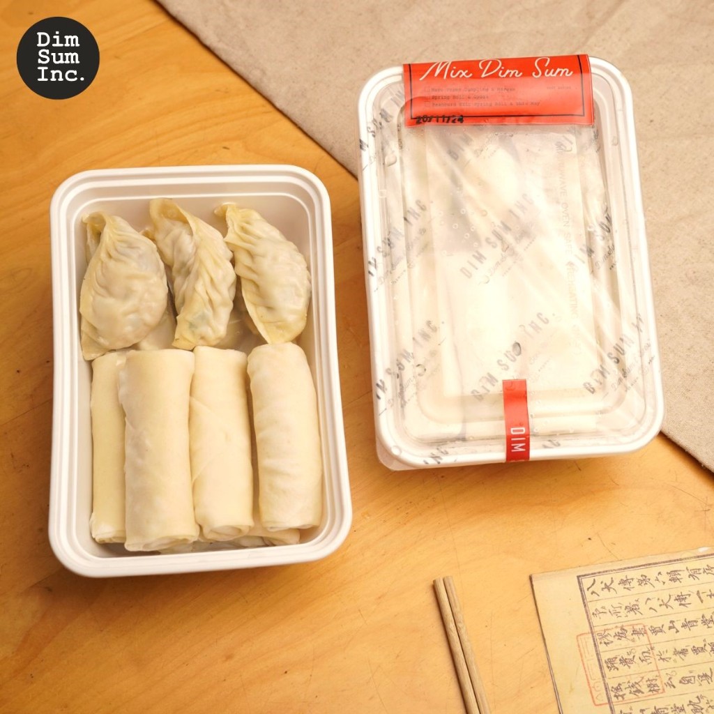 Jual Mix Dimsum - Gyoza / Pangsit Ayam Udang + Lumpia Goreng / Spring ...
