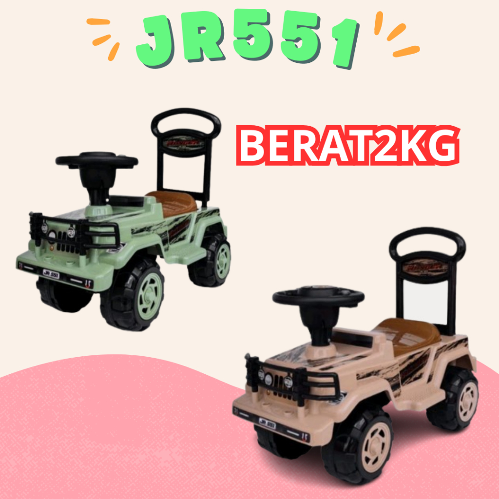 Jual Mainan Anak mobil dorong Maenan Mobil Mobilan JEEP dorong free tali panjang pegangan SHP ...