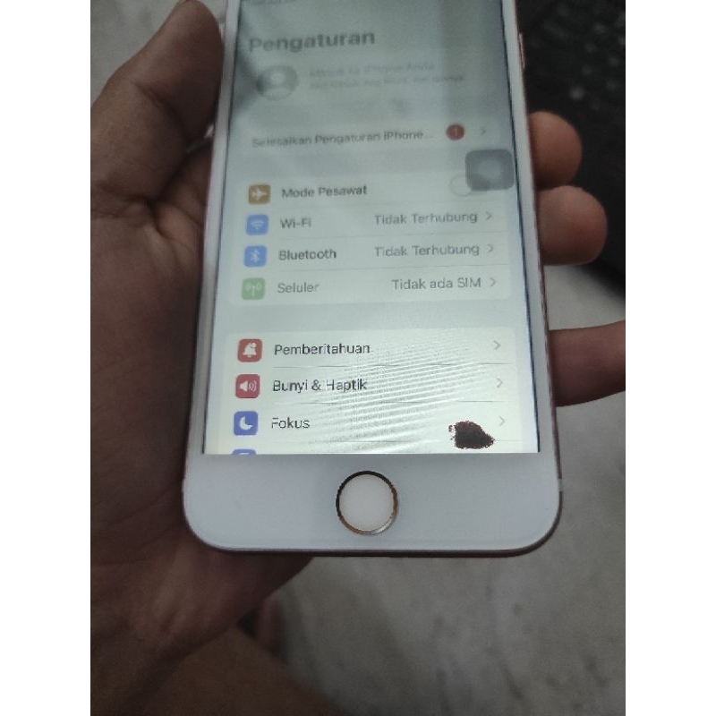 Jual iPhone 7 128gb rose gold minus ringan baca deskripsi | Shopee ...