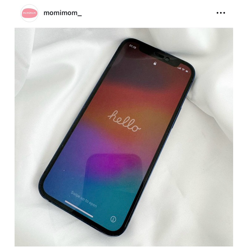 Jual IP 12 MINI BLUE 128 GB UNIT + CHARGER ONLY EX IBOX | Shopee Indonesia