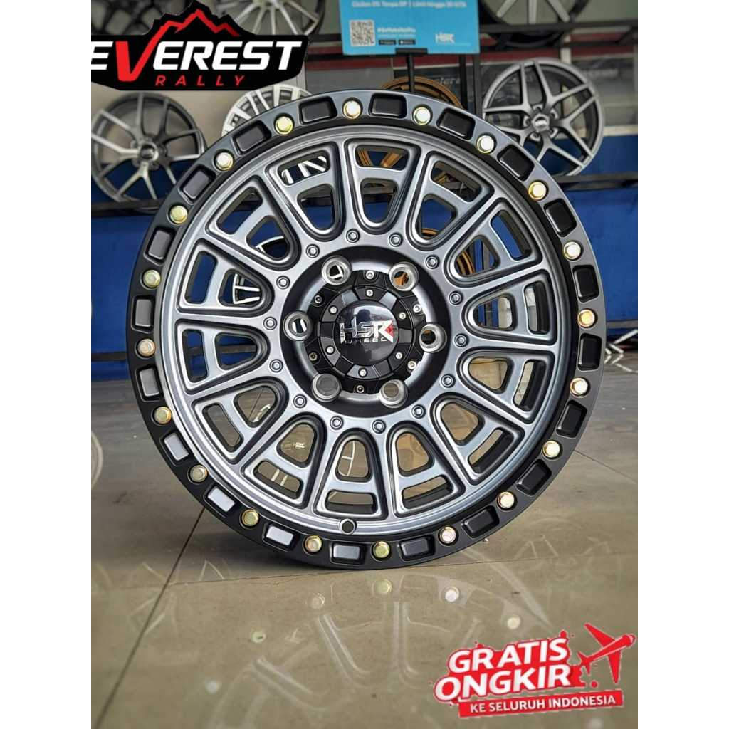 Jual VELG RACING HSR TOSA RING 17 LEBAR 85 BAUT 6X139 UNTUK MOBIL HILUX ...