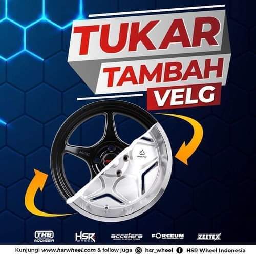 Jual VELG RACING HSR TOSA RING 17 LEBAR 85 BAUT 6X139 UNTUK MOBIL HILUX ...