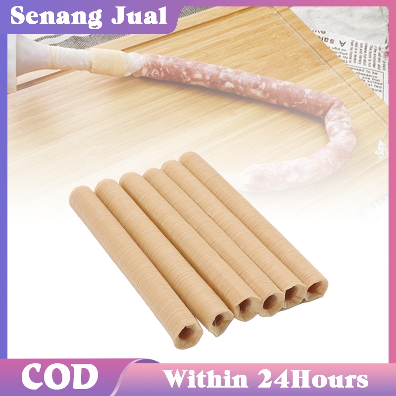Jual 15m 18/22mm Sausage Casing Casing Sosis Food Grade Selongsongan ...
