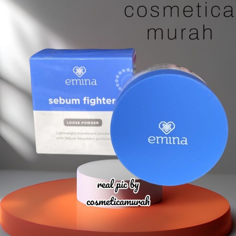Jual emina sebum fighter loose powder ms pimple - bedak tabur emina ms ...