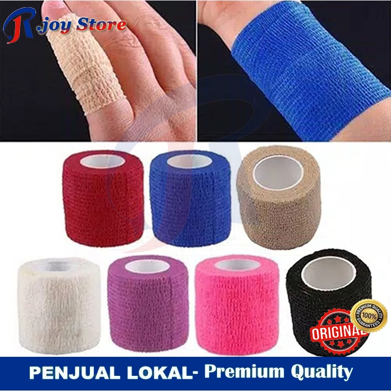 Jual Finger Tape /Wrist Tape /Perban elastis jari 5cm X 4 m Mencegah ...