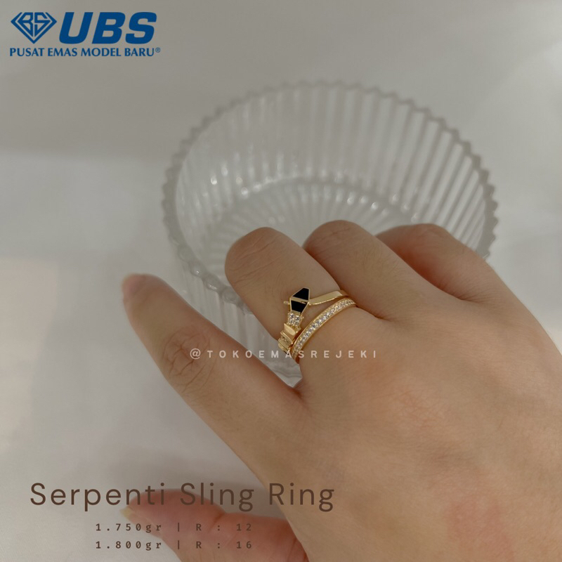 Jual Serpenti Sling Ring Cincin Branded Queen of Tears Kim Ji Won ...