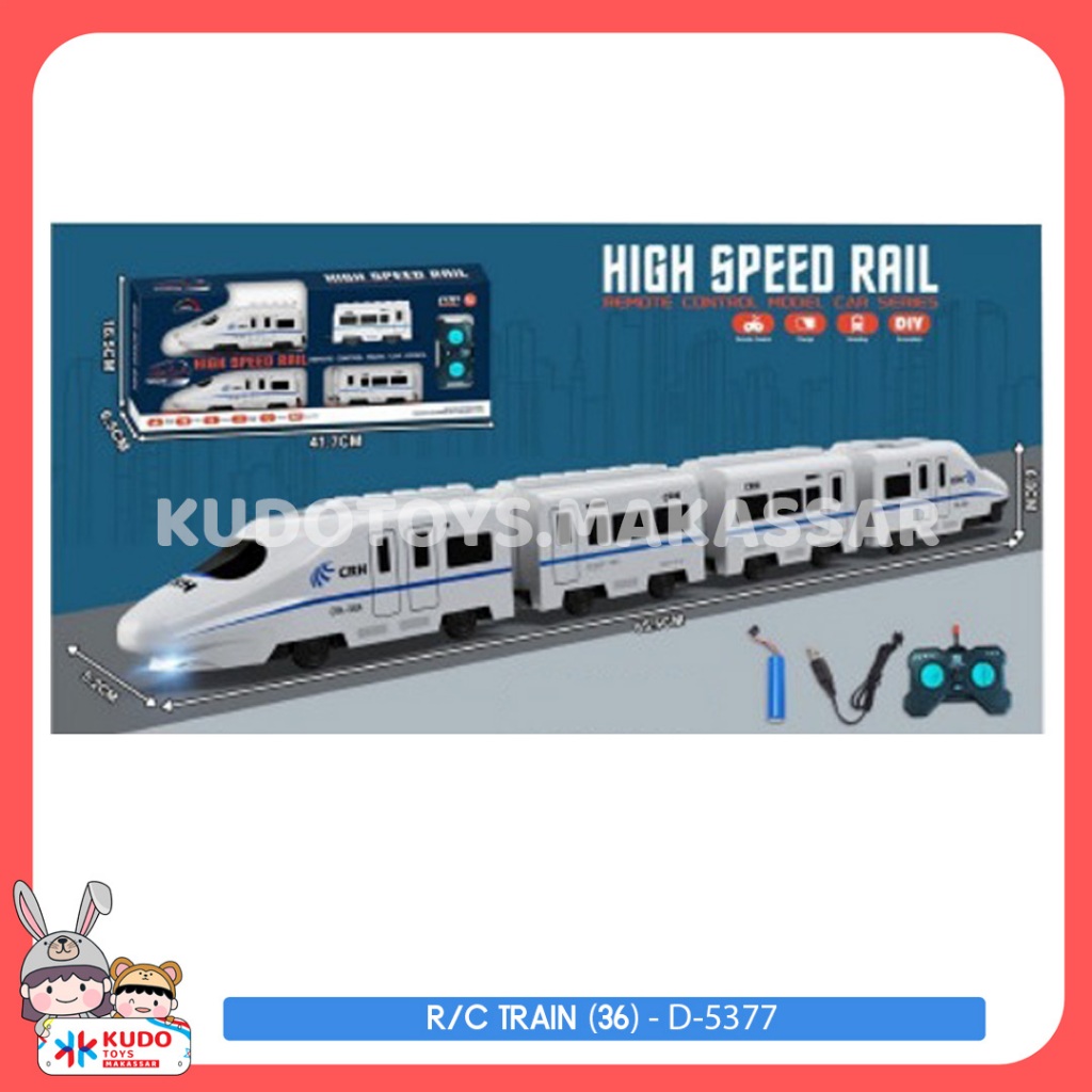 Jual MAINAN KERETA API REMOTE CONTROL - D-5377 | Shopee Indonesia