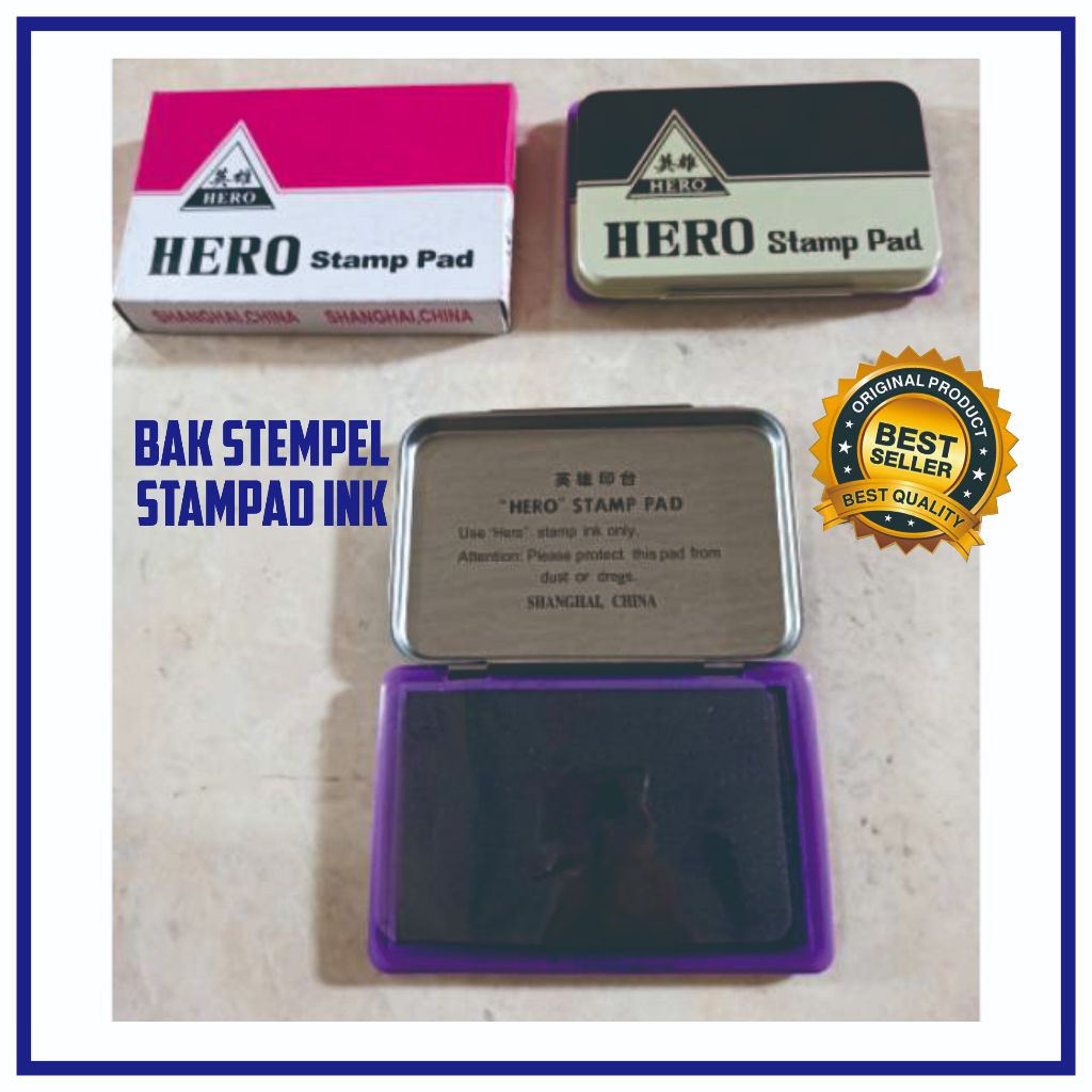 Jual Stampad Bantalan Stempel Bak Stempel Hero | Shopee Indonesia