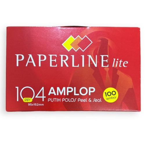 Jual Amplop Putih Polos Paperline lite pps 104 PPS 104 70gsm | Shopee ...