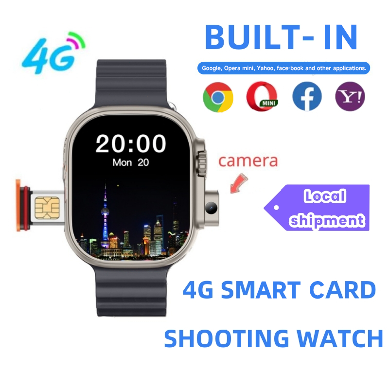 Jual [COD 100%ORI ]SmartWatch K4G ULTRA Jam Tangan SIM Olahraga NFC ...