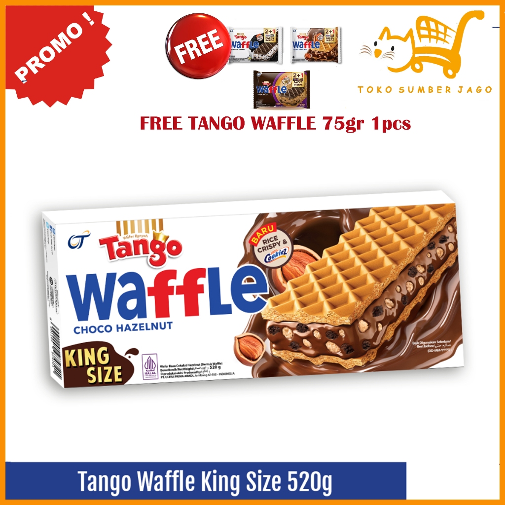 Jual Tango Waffle King Size Choco Hazelnut 520GR - [1 Pcs] | Shopee ...