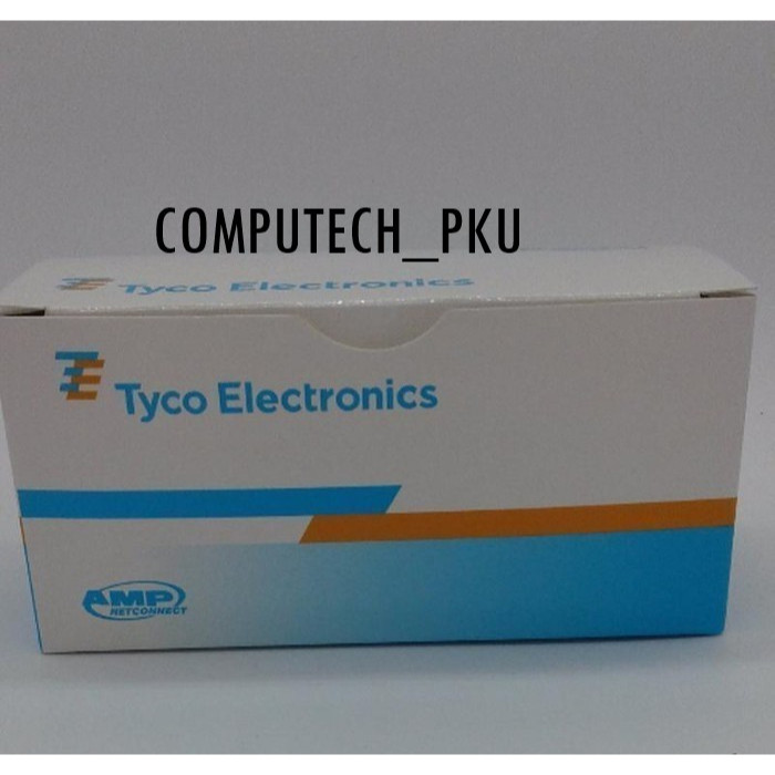 Jual Connector RJ45 AMP Box Tyco Electronics per 1 pcs | Shopee Indonesia