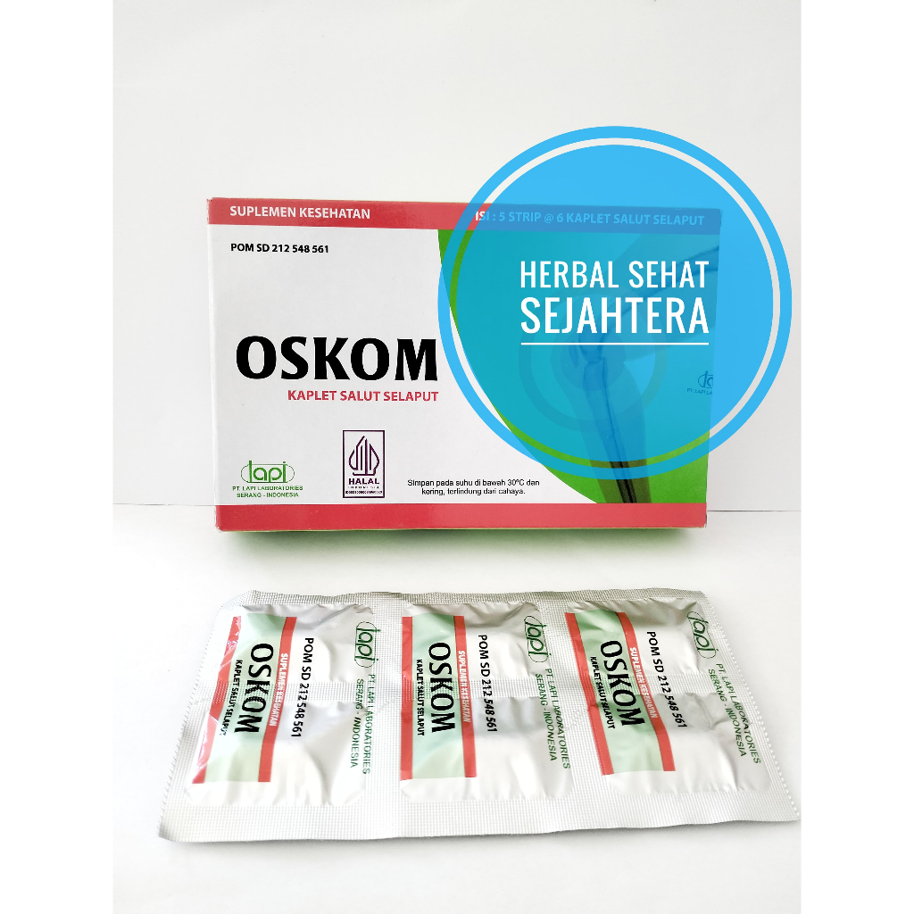 Jual OSKOM KAPLET Oskom Kaplet oskom kaplet - menjaga kesehatan sendi ...