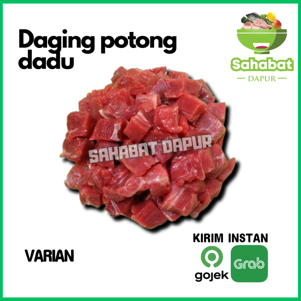 Jual Daging Sapi Potong Dadu / Daging Sapi Sop 250gr / Daging Sapi ...