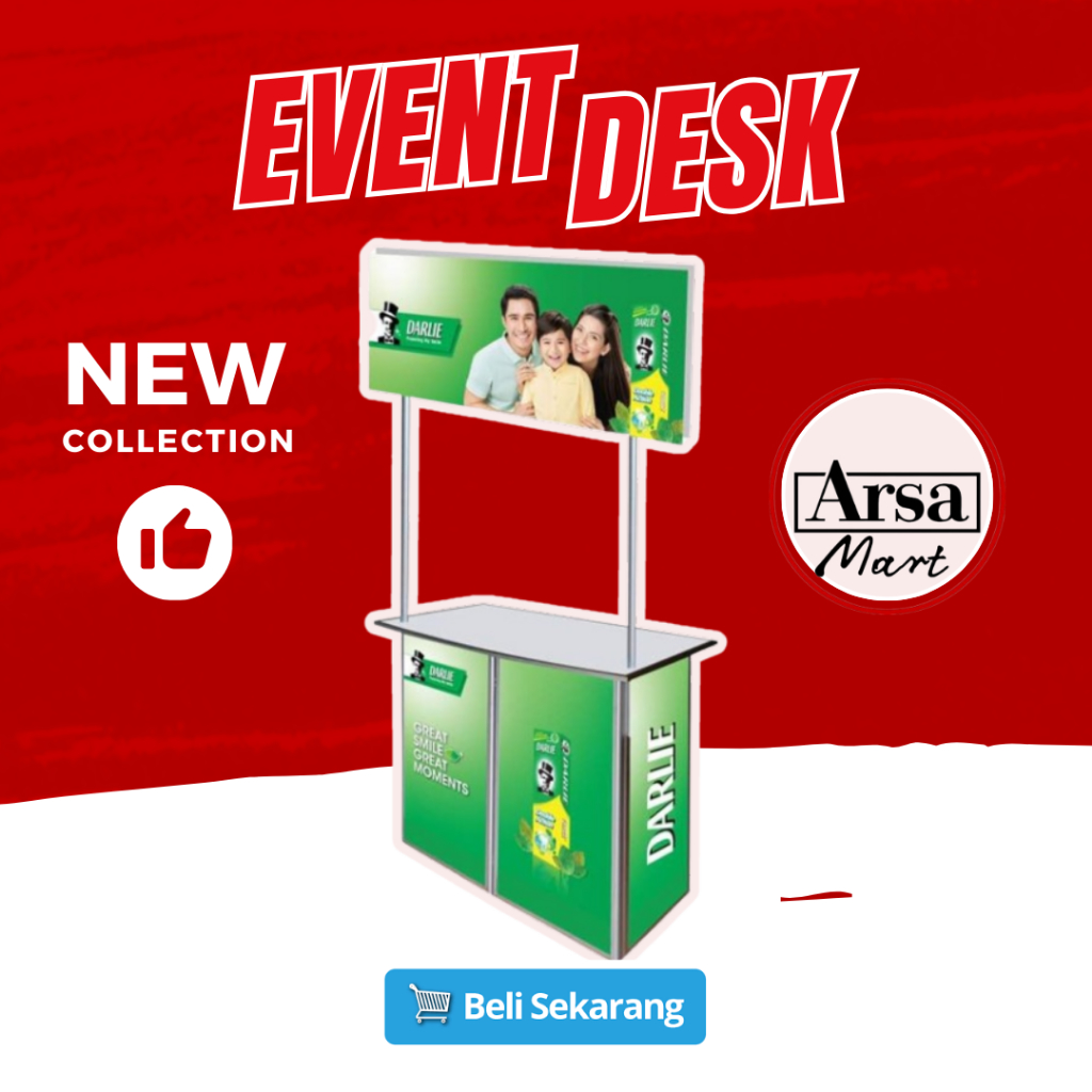 Jual EVENT DESK BAHAN PREMIUM SUPER MURAH MERIAH | Shopee Indonesia