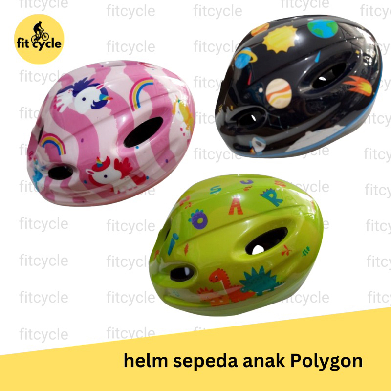 Jual Helm sepeda anak Polygon kids bike helmet | Shopee Indonesia