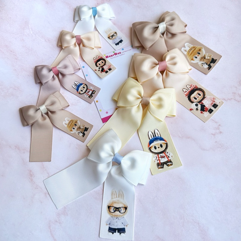 Jual Labubu Ribbon // pita rambut anak labubu, jepit labubu | Shopee ...