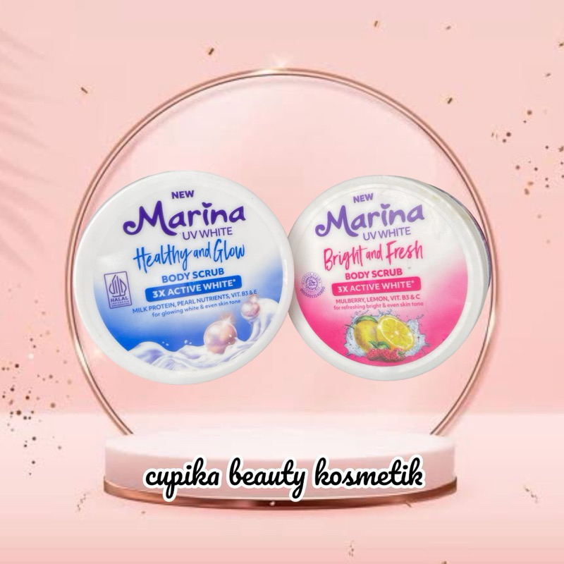 Jual cu,zz - MARINA BODY SCRUB 200 GR - LULUR MANDI MARINA PINK BIRU ...