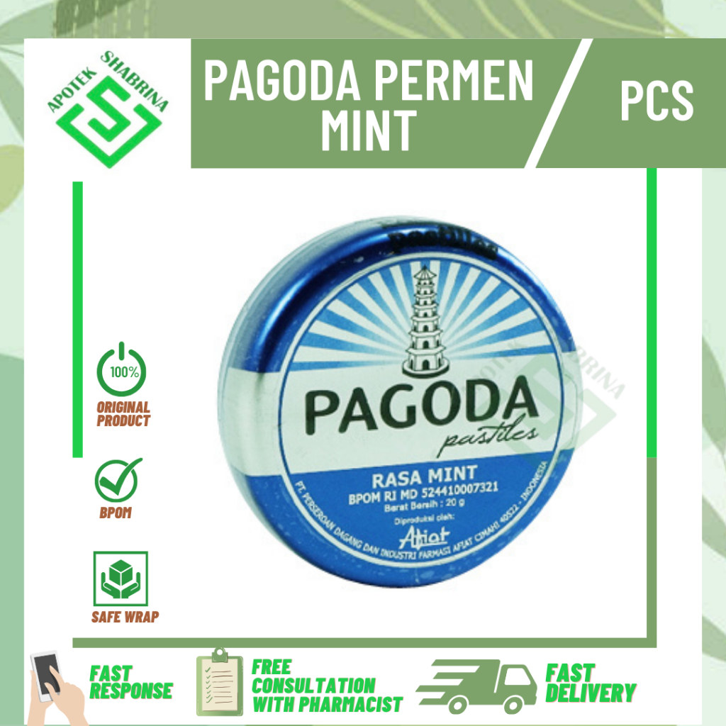 Jual PAGODA PERMEN RASA MINT | Shopee Indonesia