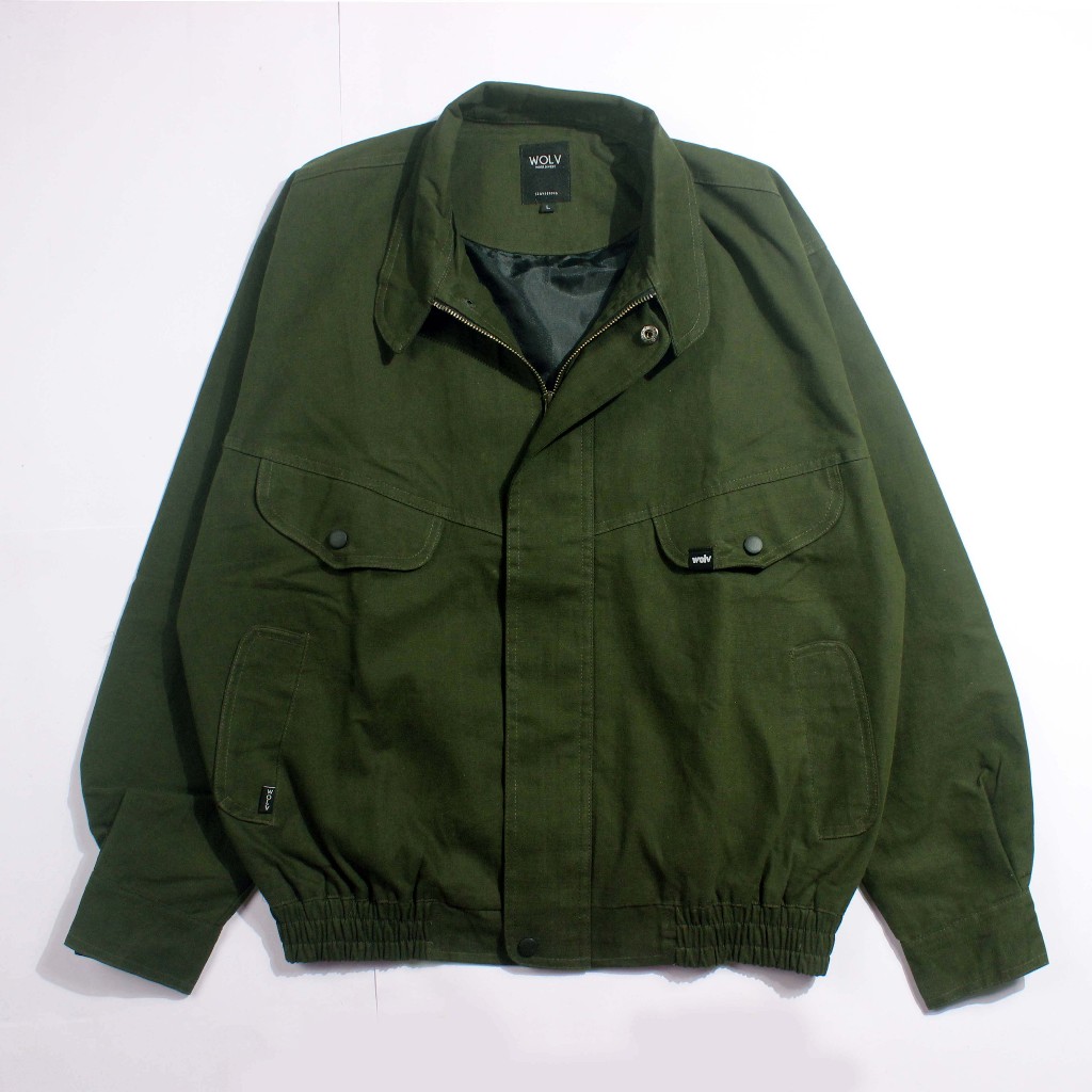 Jual Stalker - Jacket bomber flight pria distro tebal kanvas original ...