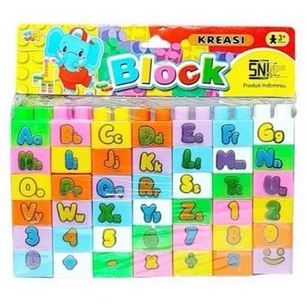 Jual Mainan Edukasi Anak Block Alphabet - Mainan Balok Susun ABC ...