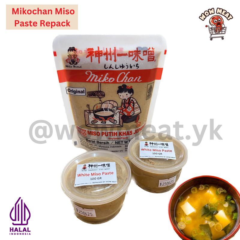 Jual Mikochan Miso Paste Jepang Halal 100 gr | Miso Putih | Tauco Putih ...