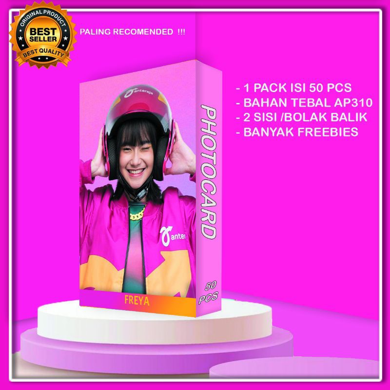 Jual PREMIUM 50 PCS Photocard JKT48 Unofficial / Fanmade edisi ANTERAJA (2 Sisi) | Shopee Indonesia