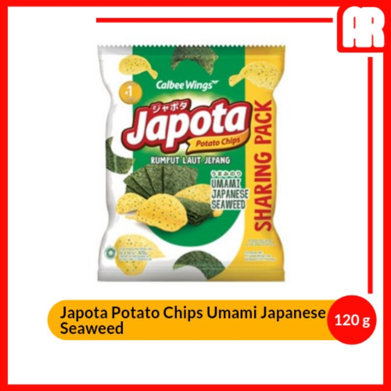 Jual Japota Keripik Kentang Umami Japanese Seaweed 120g - Snack Makanan ...