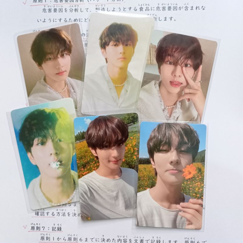 Jual [ready] pc jungwon bunga weverse wever jake heeseung sunghoon ...