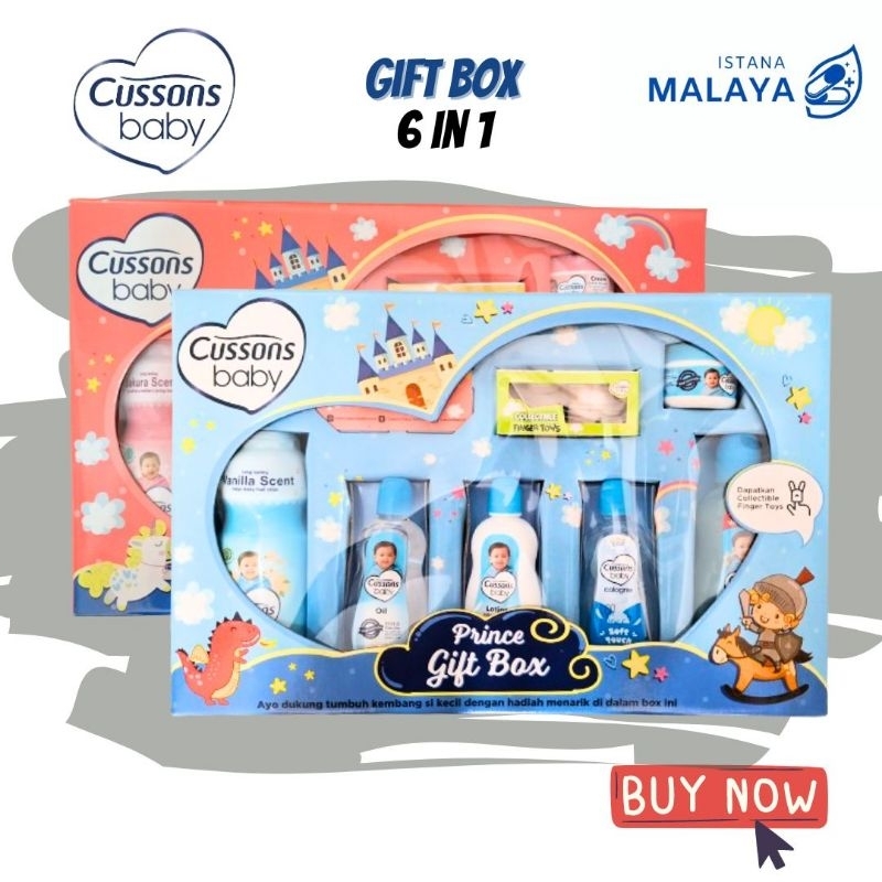 Jual Cussons Baby Gift Box 6 in 1 | Shopee Indonesia