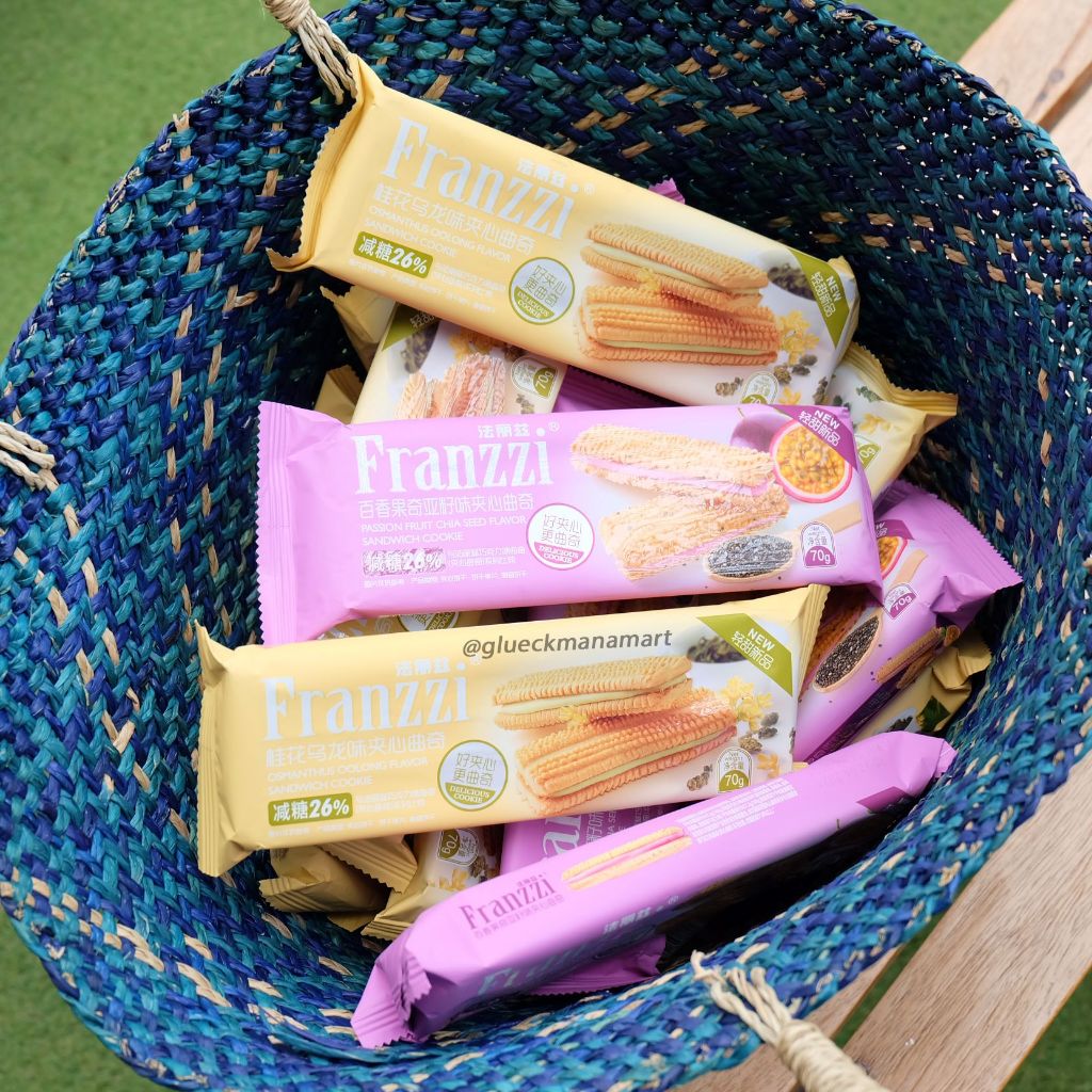 Jual Frannzi Sandwich Cookies Passion Fruit Chia Seed 70gr | Shopee ...