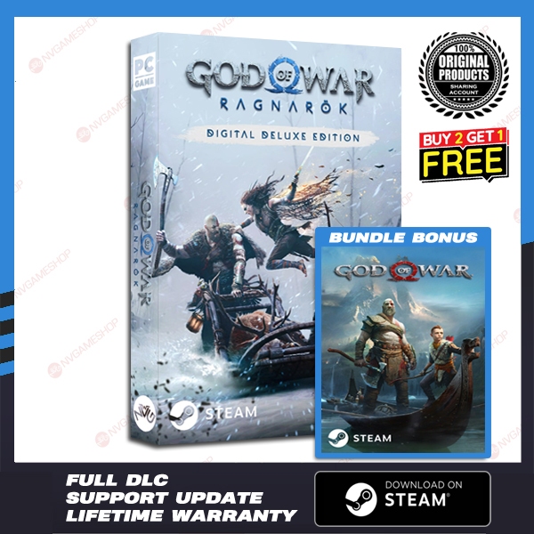 Jual God of War Ragnarok Deluxe Edition PC Original | Shopee Indonesia