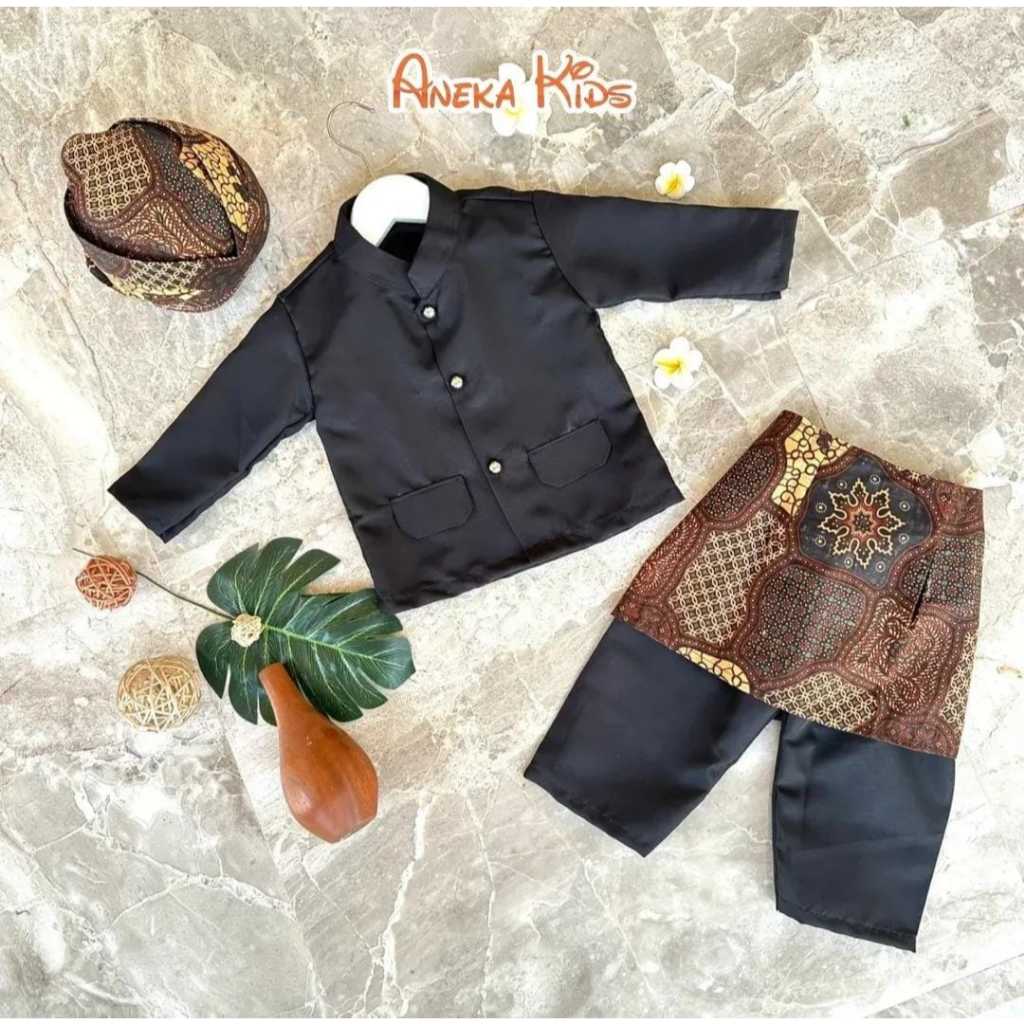 Jual BASOFI WARNA ANAK + BLANGKON | Shopee Indonesia