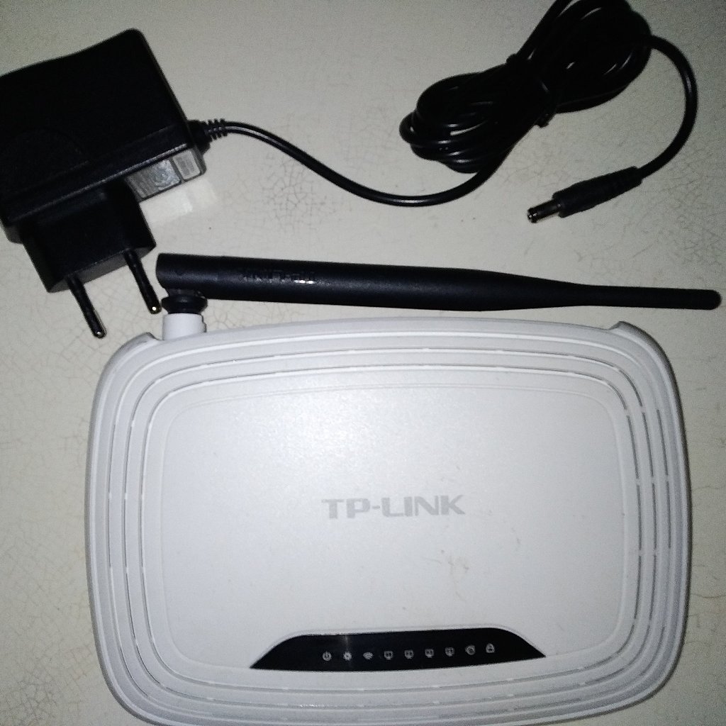 Jual Router TpLink wr740n v4 + adaktor | Shopee Indonesia