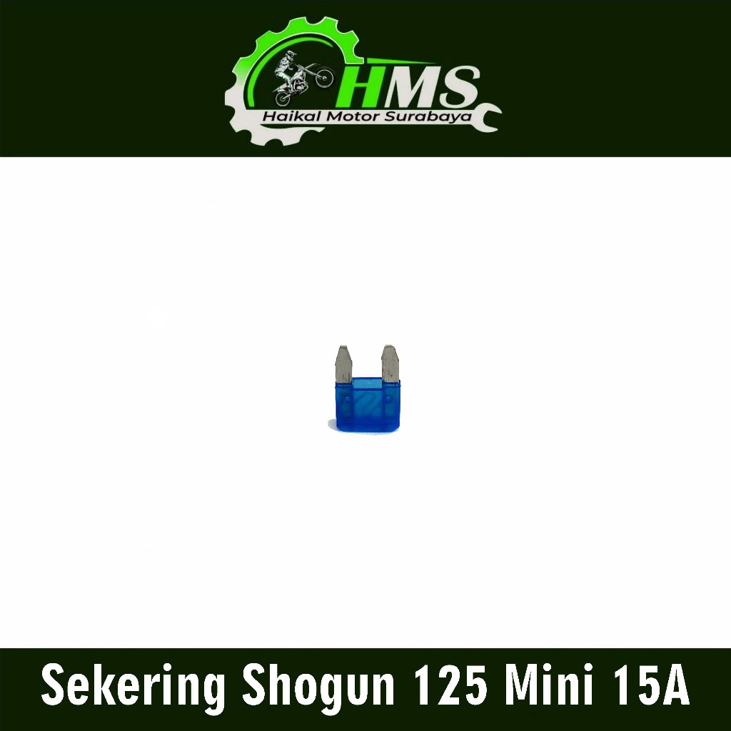 Jual Sekering Shogun 125 Mini 15A (Warna Biru) - Fuse DX Micro Fuse ...